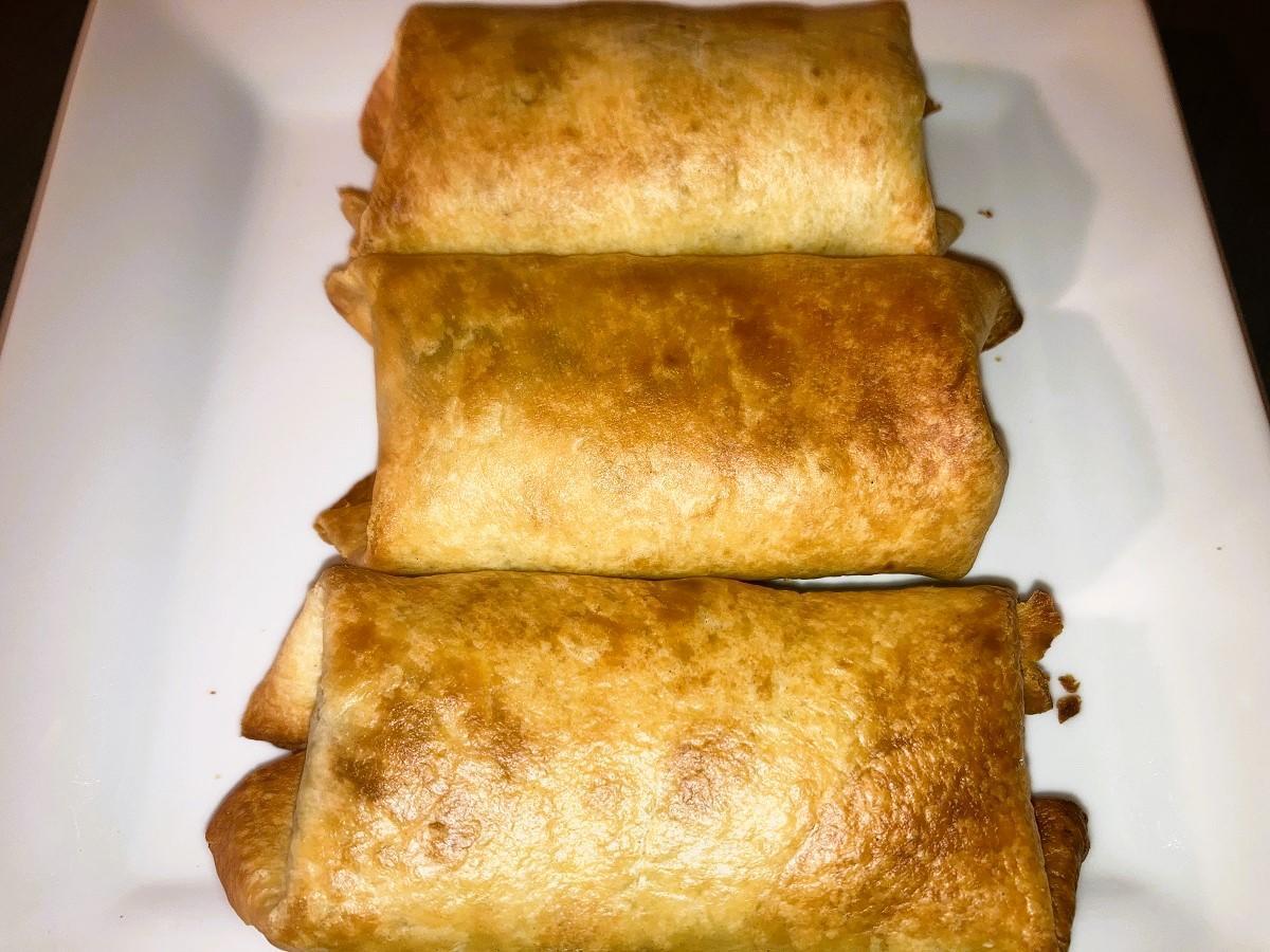 Air Fryer Mini Chimichangas – Kell's Cooking