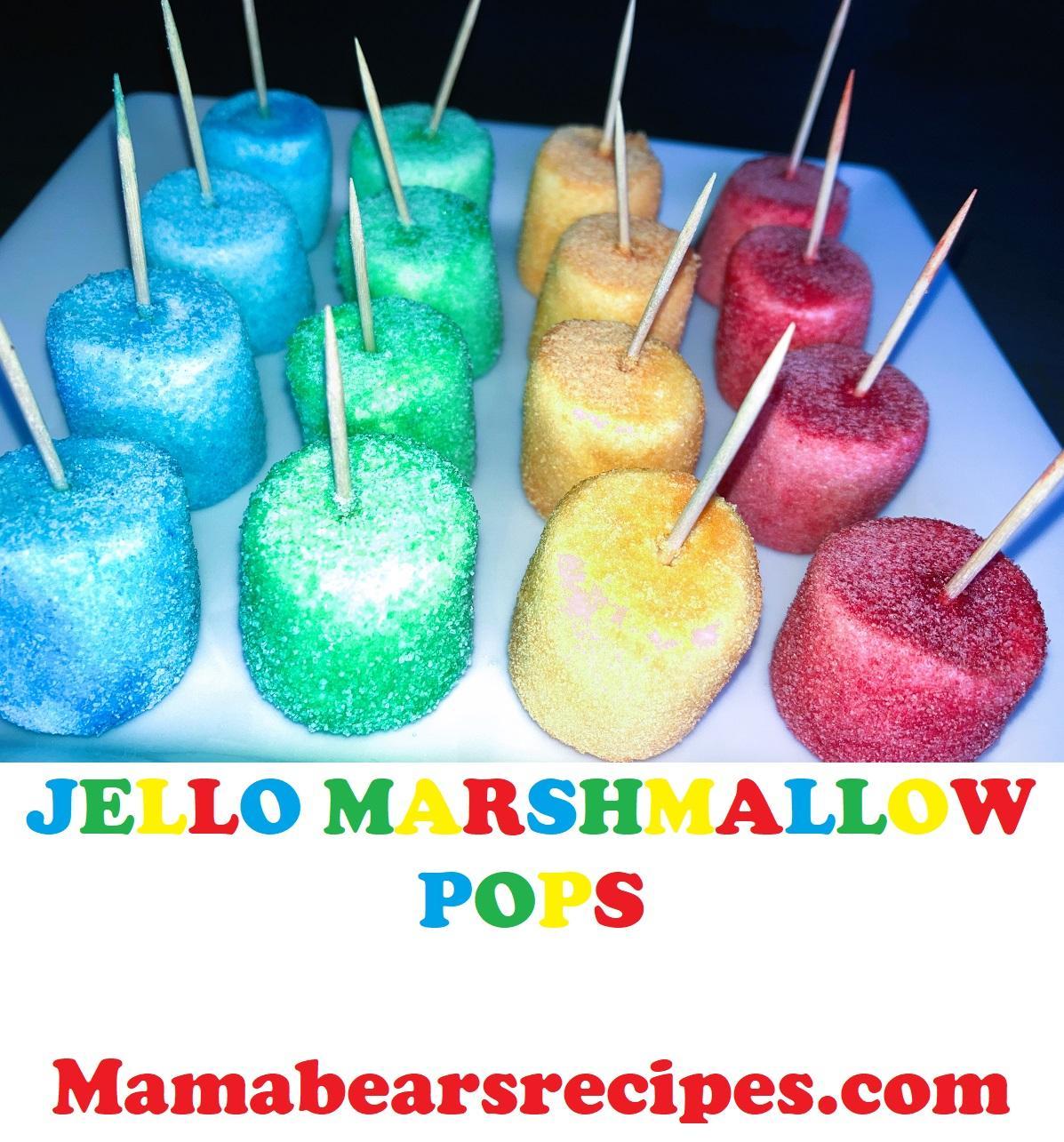 Jello Marshmallow Pops – Kell's Cooking